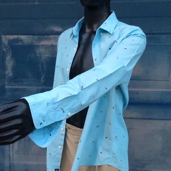 Rye | Shirts | Rye By Hawker Rye Mens Pure Cotton Bird Lover Watcher ...